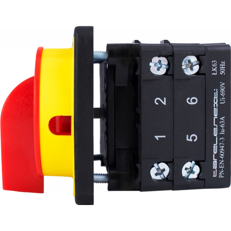 Пакетный переключатель E.NEXT LK63/2.211-ZК/45 щитовой, с передней ...